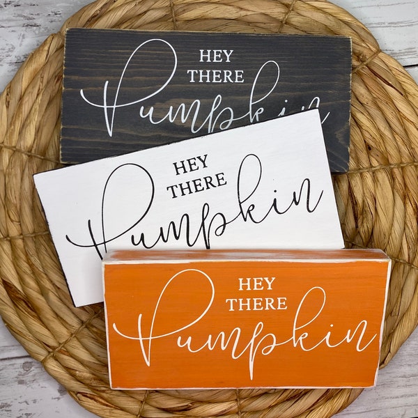 Pumpkin Sign - Etsy