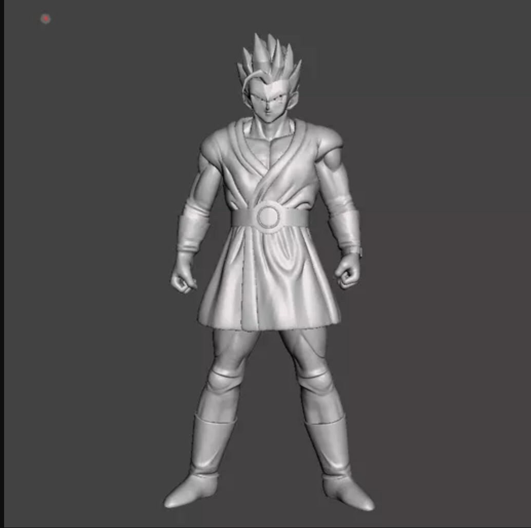 Gohan 3d Model - Etsy