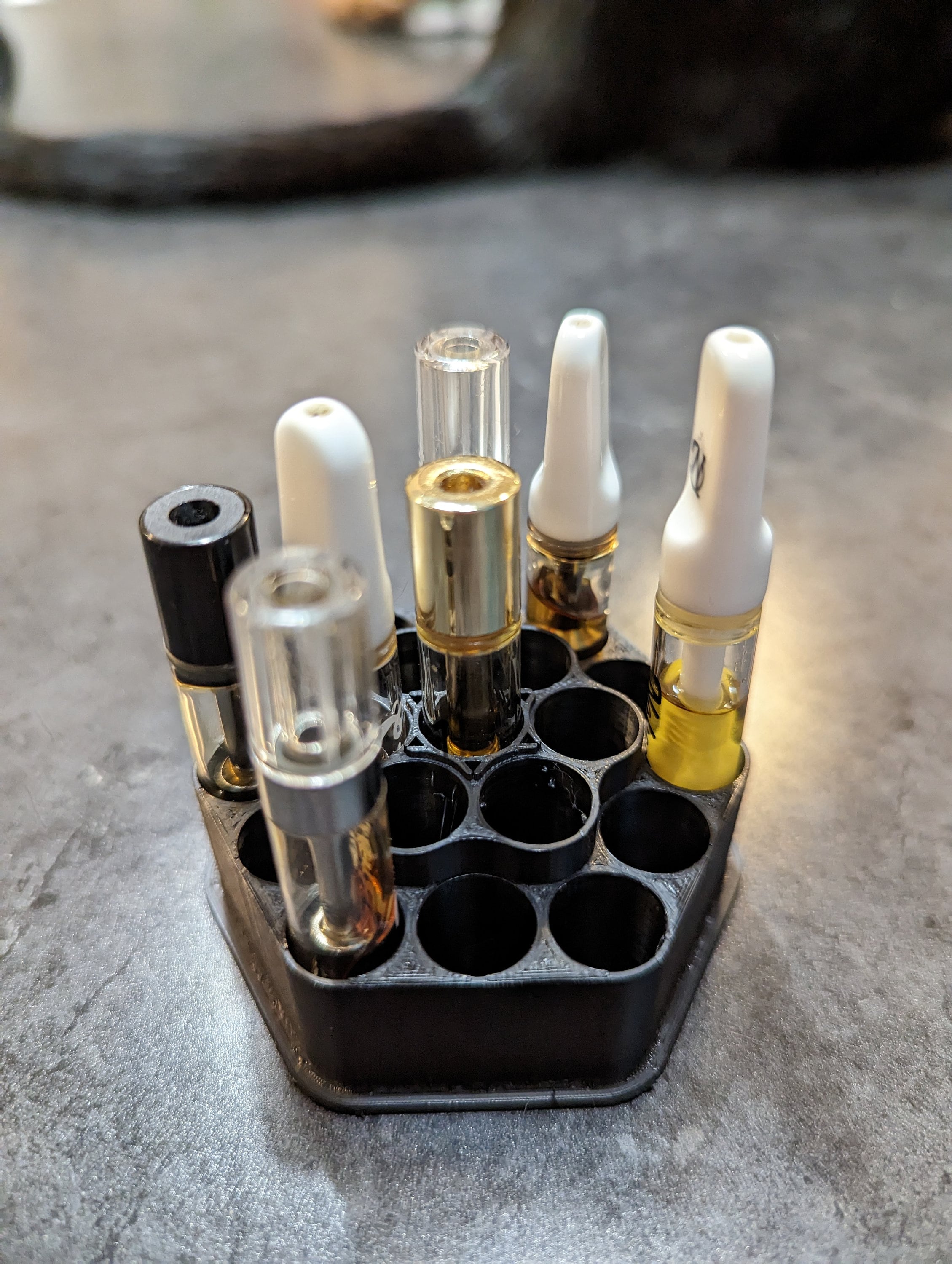 510 Vape Cartridge Holder 3D Printed - Etsy