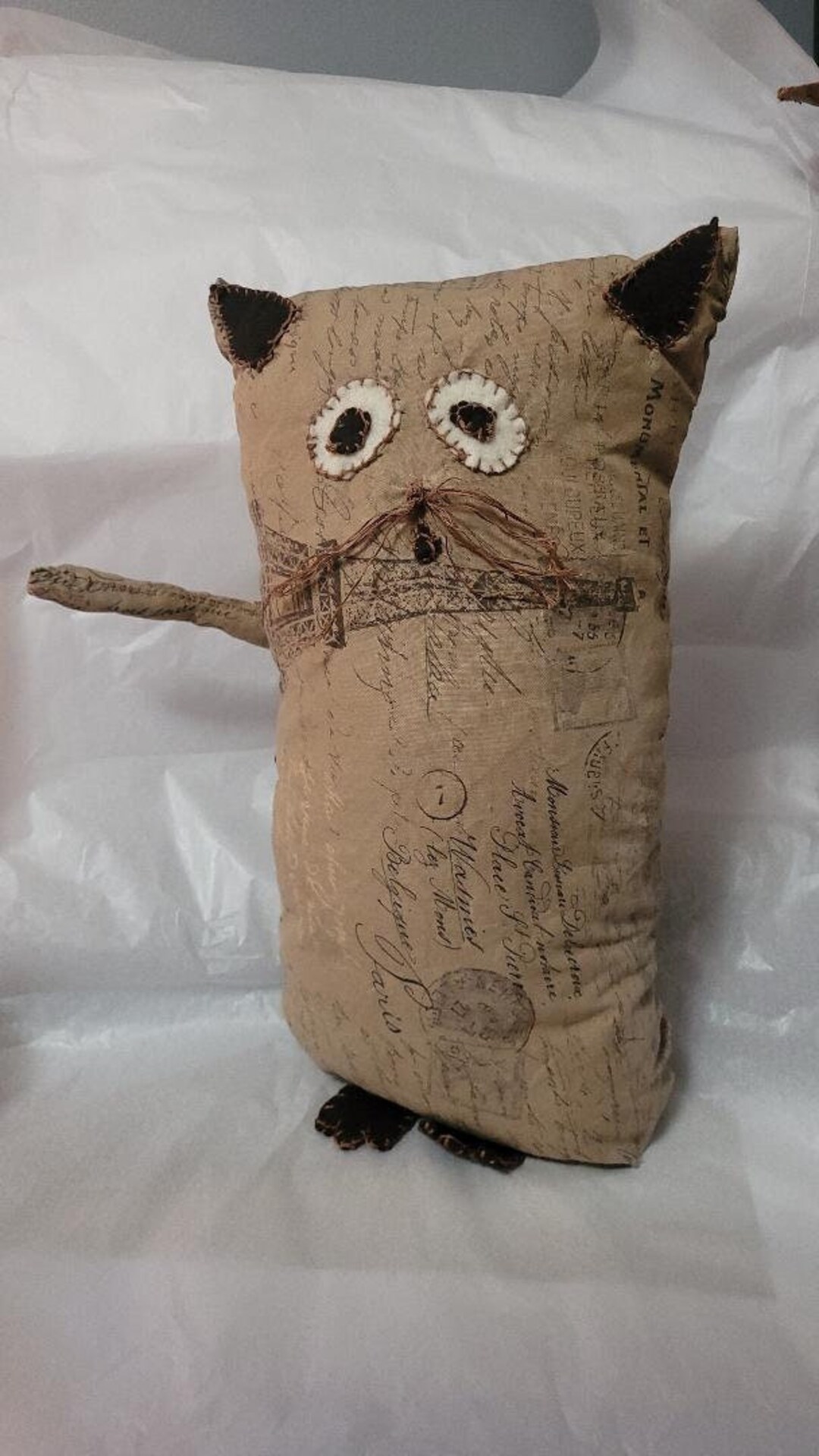 Primitive Tan Cat - Etsy