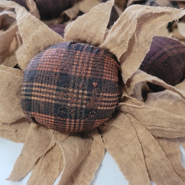 Primitive Sunflower - Etsy