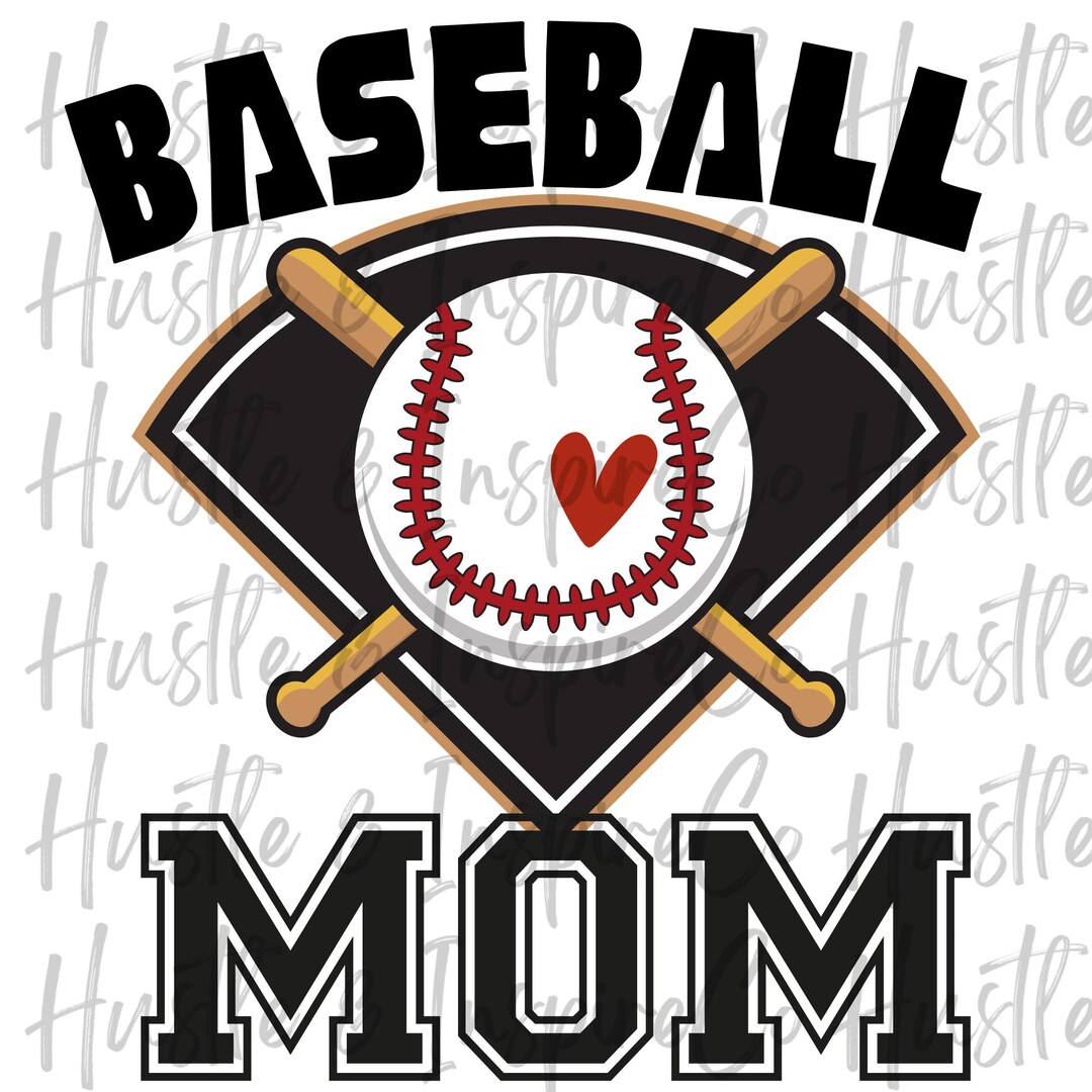 Baseball Mom Diamond PNG - Etsy