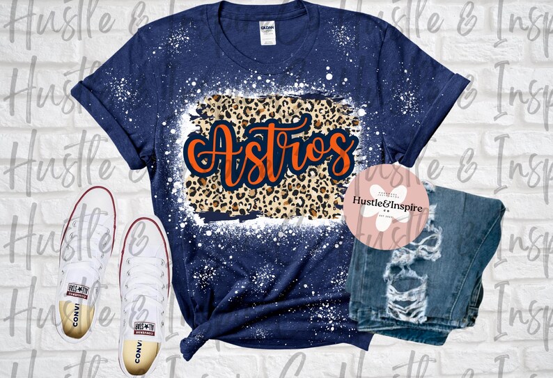 Astros Leopard PNG - Etsy