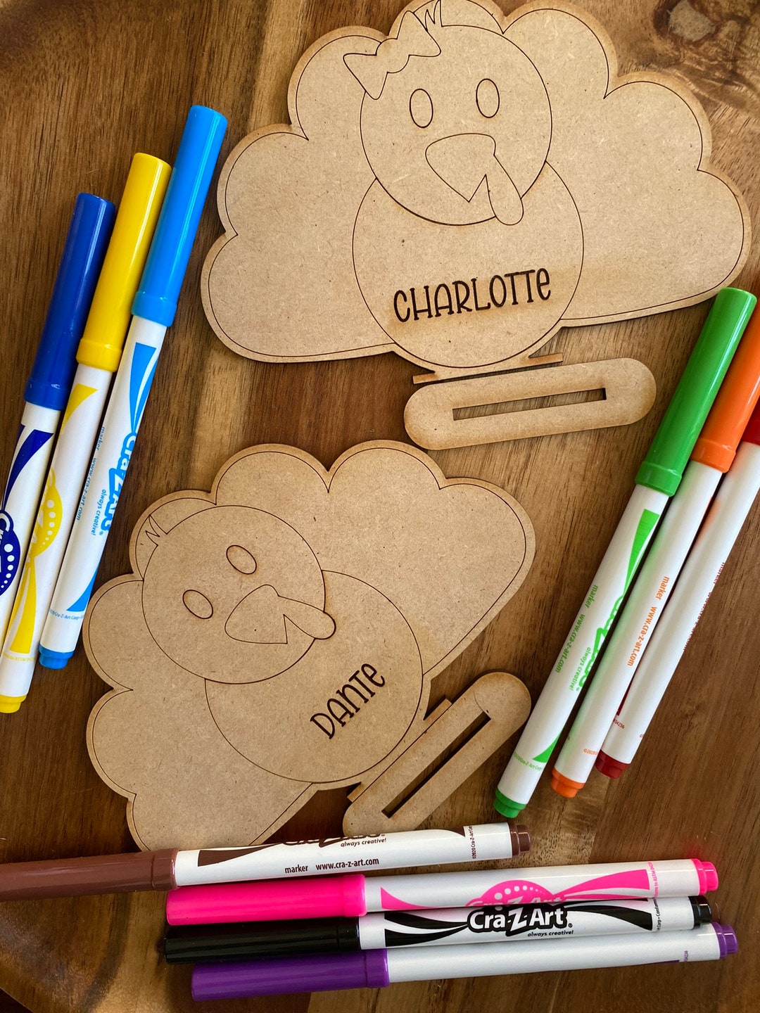 Turkey DIY Kit, Thanksgiving Craft Kit, Thanksgiving Craft for Kids ...