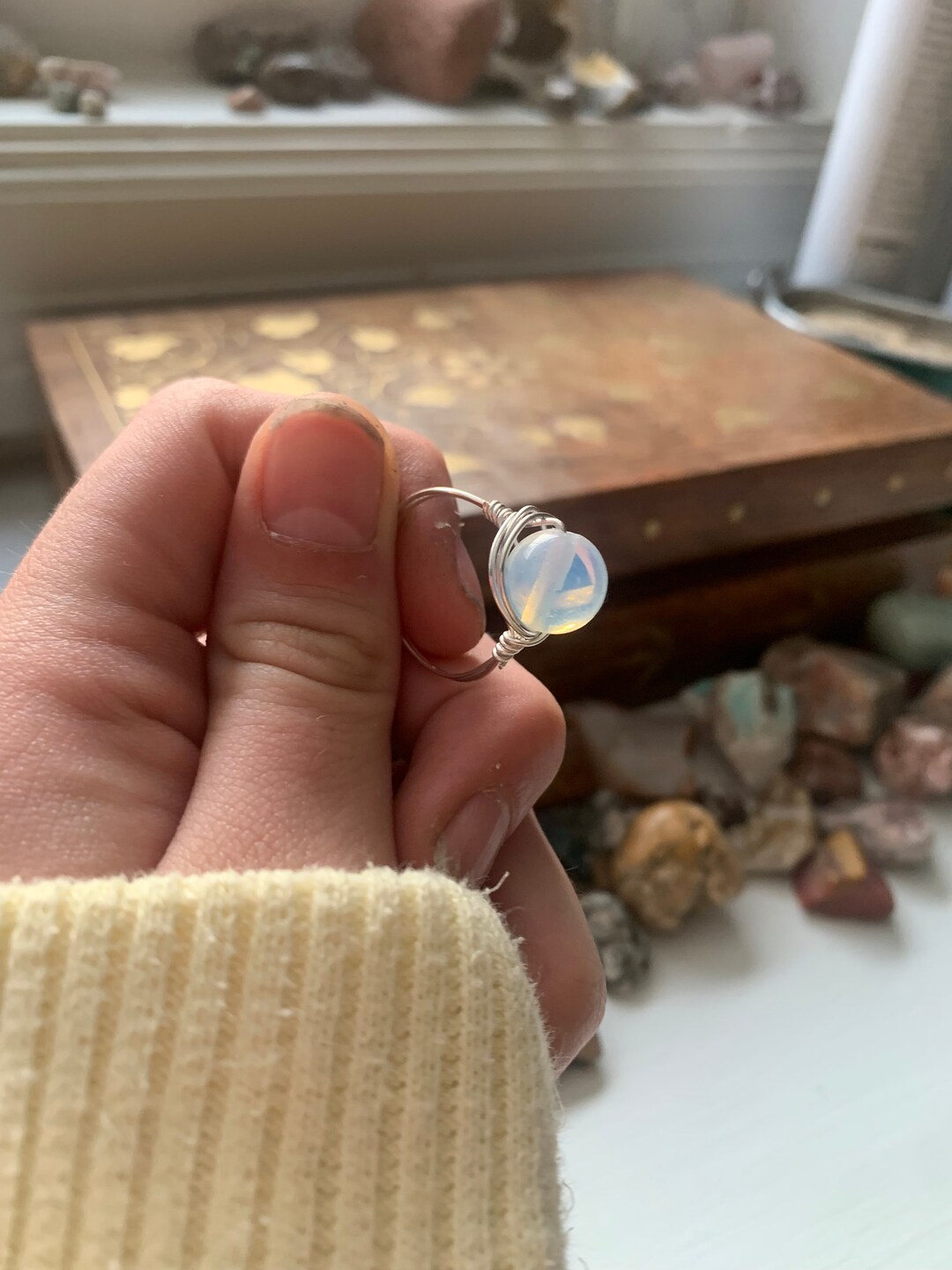 Opalite Ring - Etsy