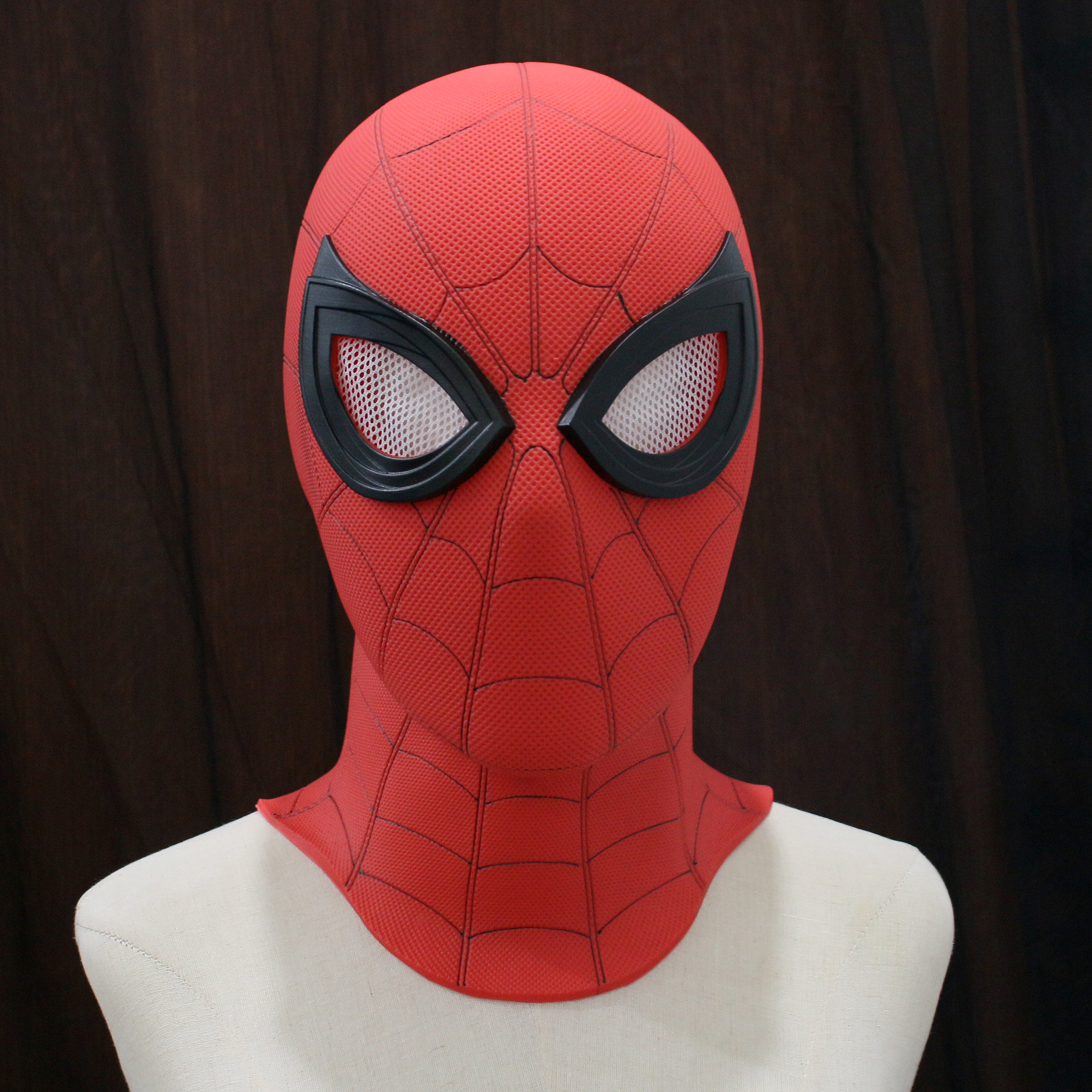 Spider-man Mask Latex Spideeman Mask Spider-man Cosplay | Etsy