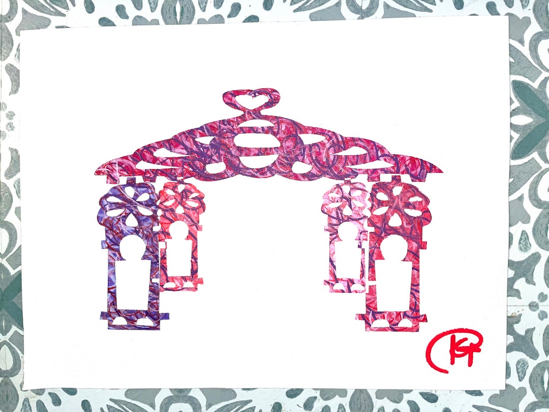 Chuppah Jewish Wedding Canopy Art - Etsy