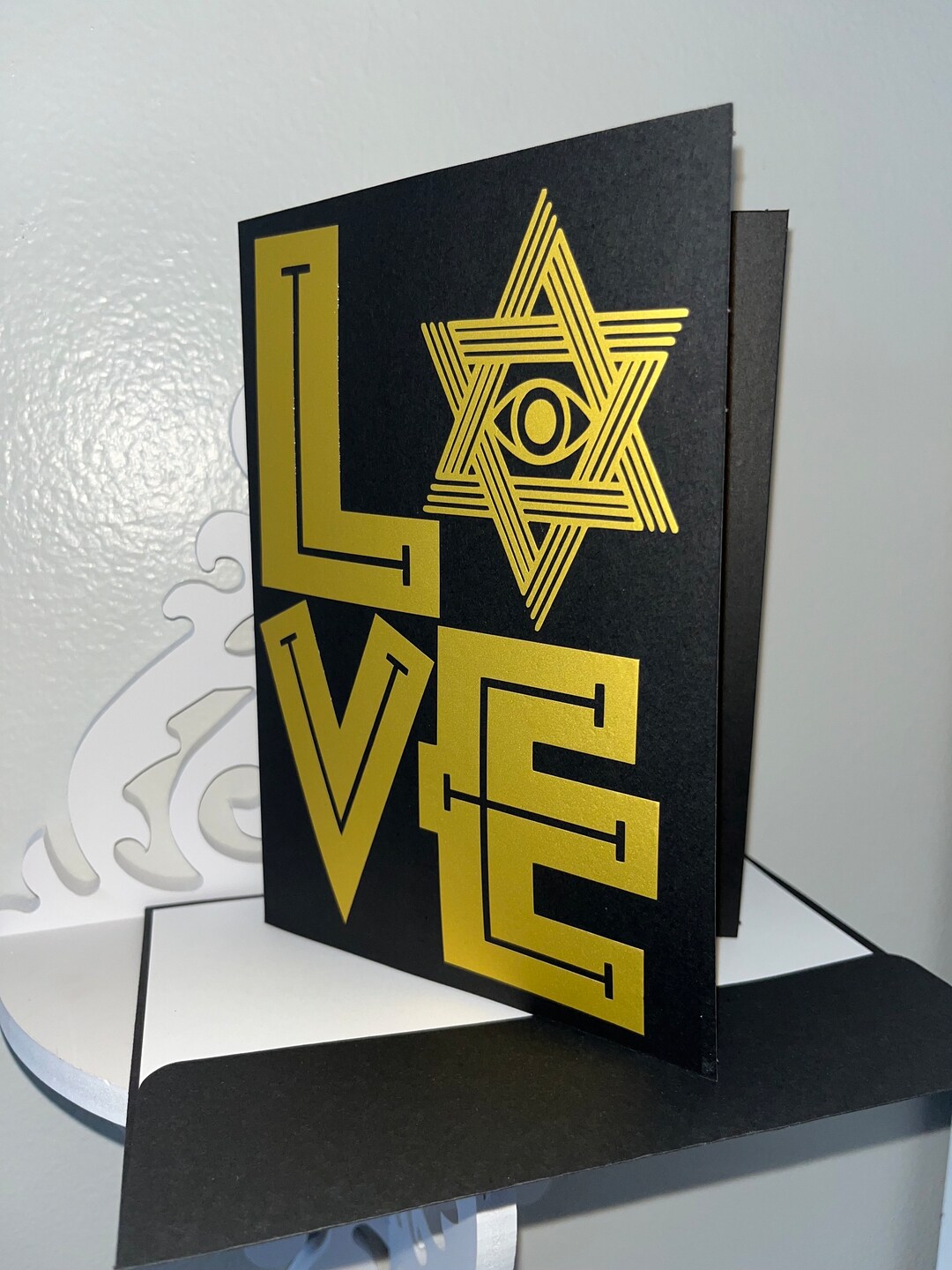 Love Jewish Star Gift Card - Etsy