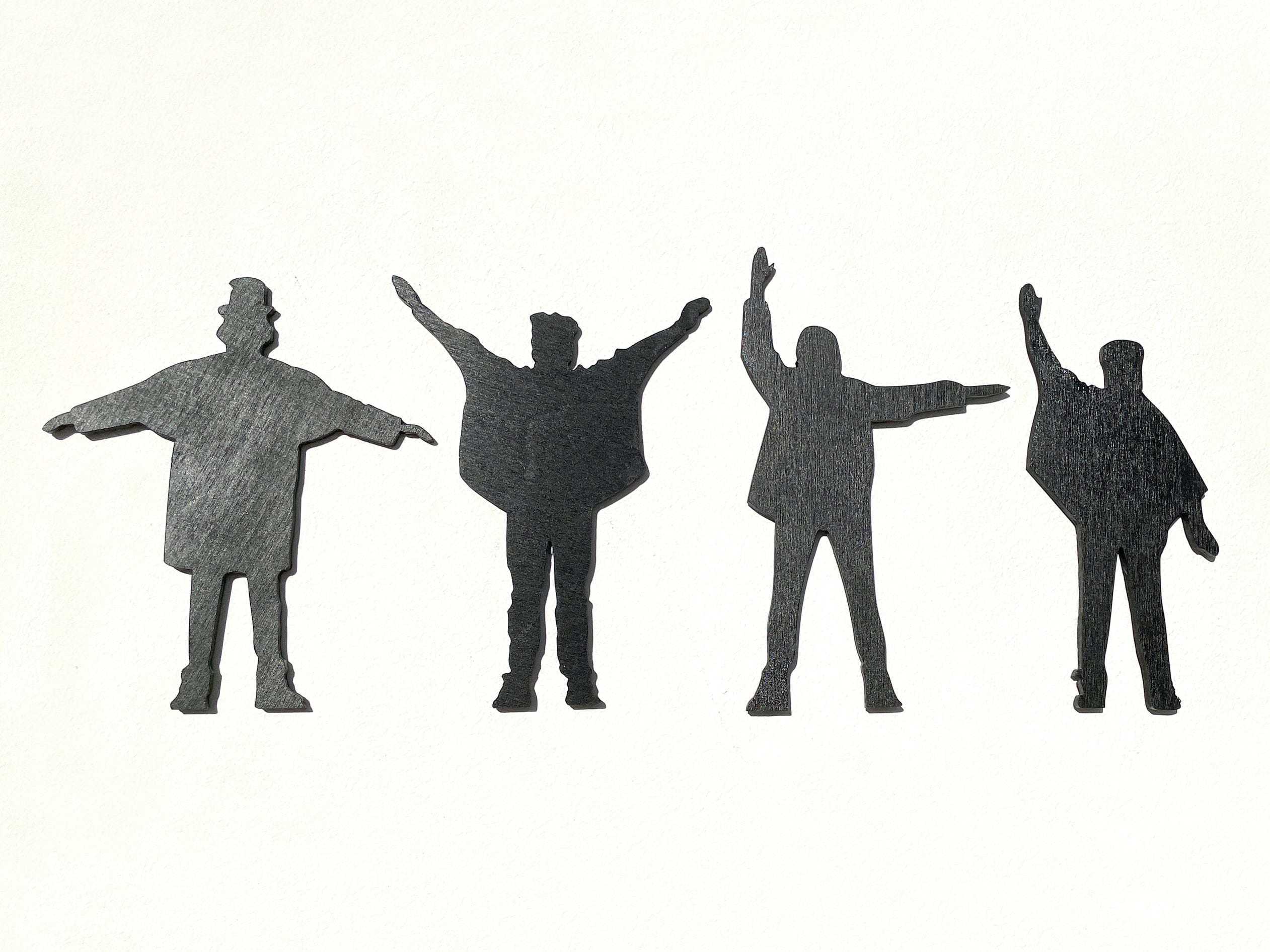 Beatles Help Silhouette