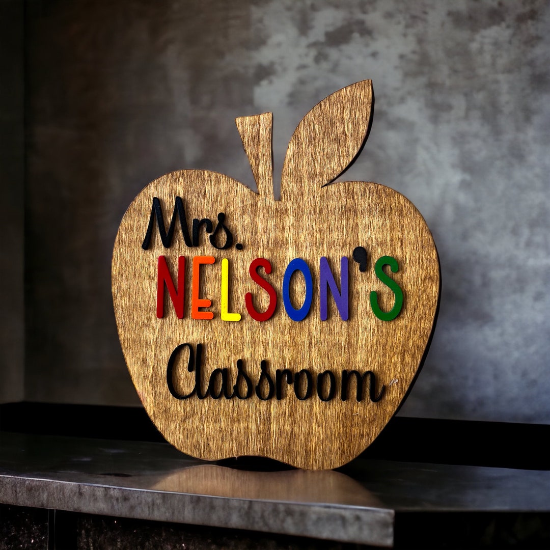 Teacher Classroom Door Hanger Teacher Appreciation Gift - Etsy