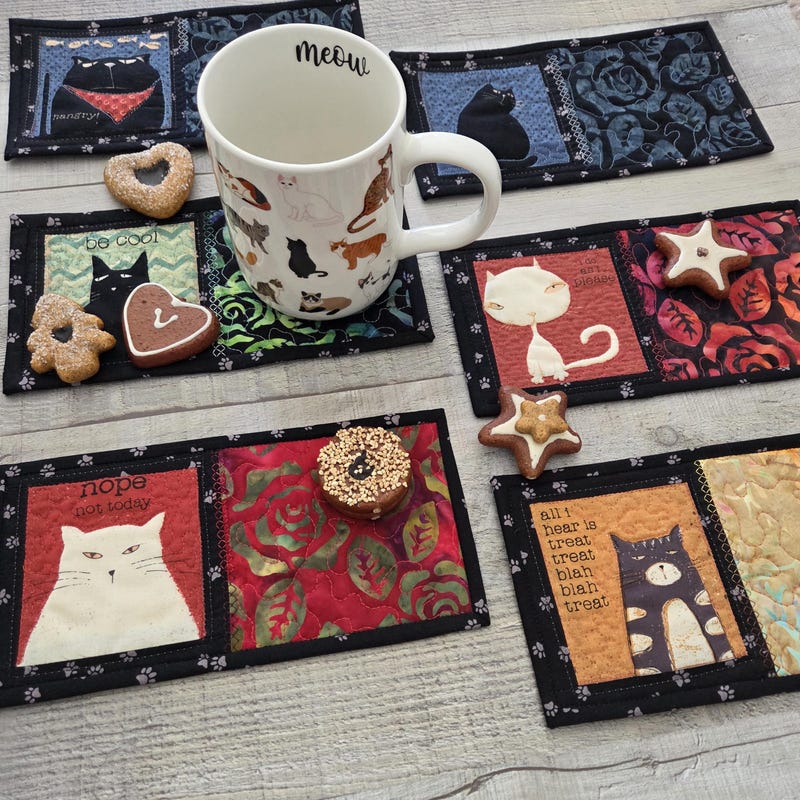 Mug Rugs Sayings - Etsy