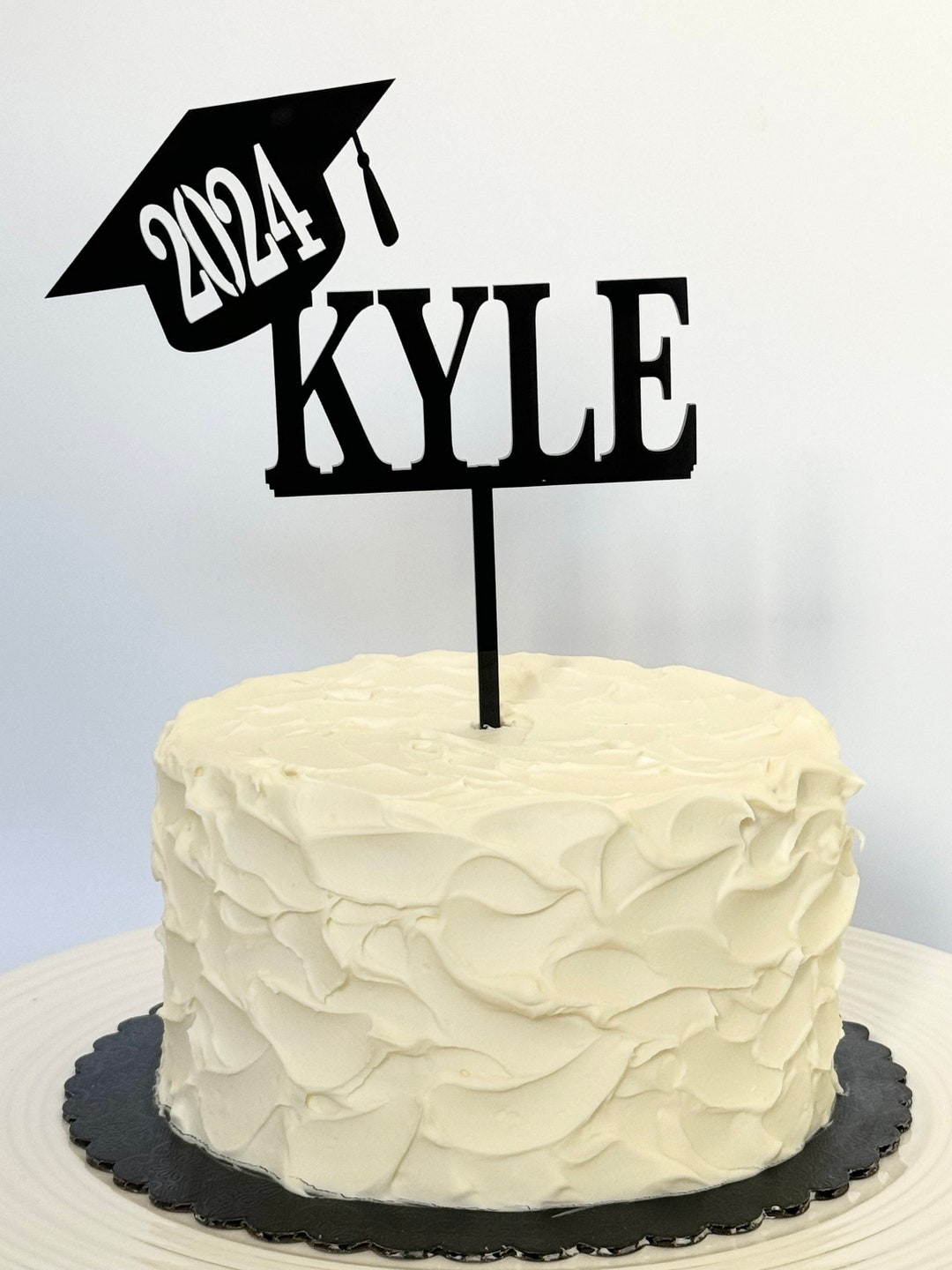 Gradution Cake Toppers Class of 2024 Personlized Option/custom Cake ...