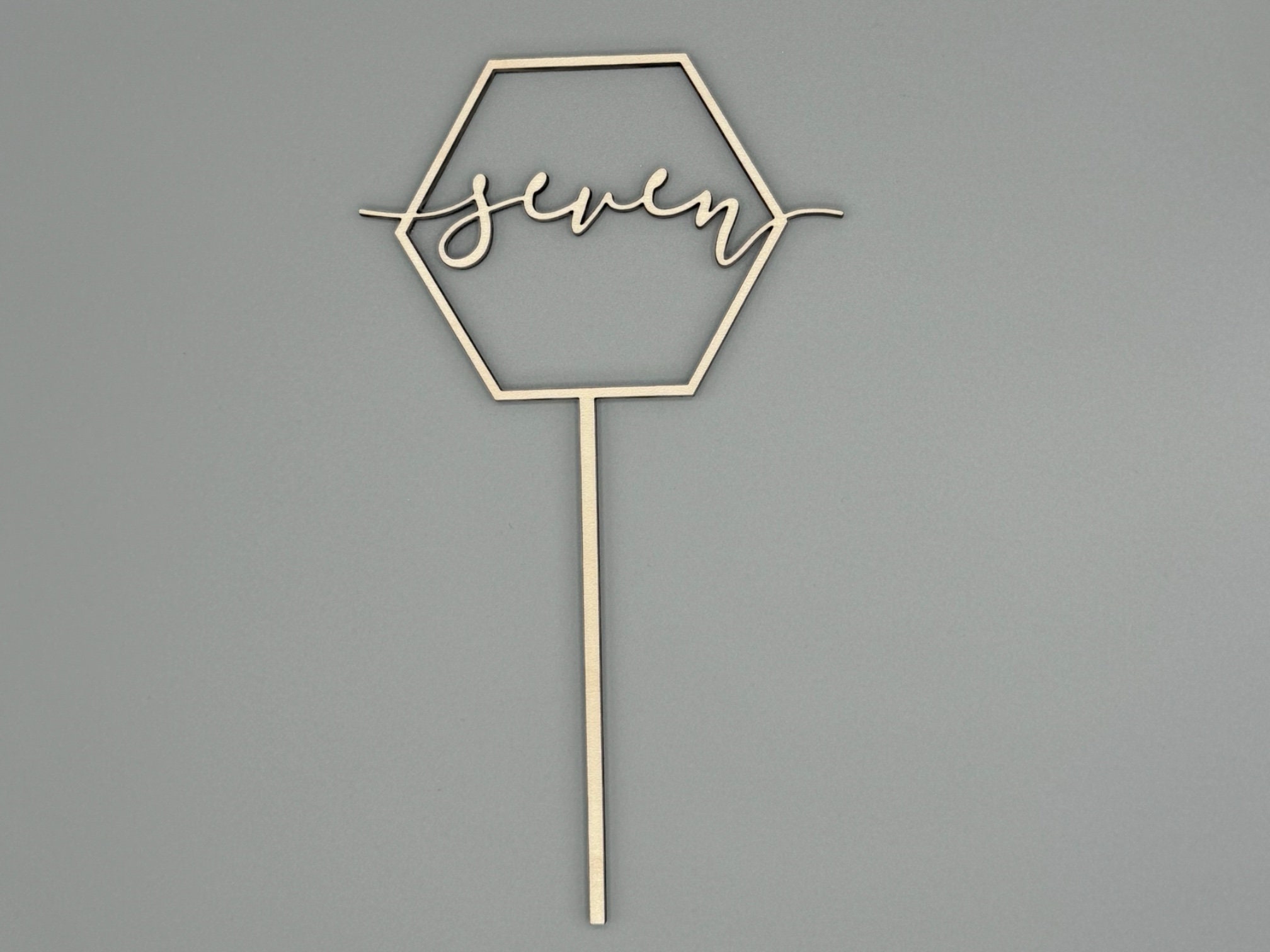 Contemporary Wooden Toppers - Etsy