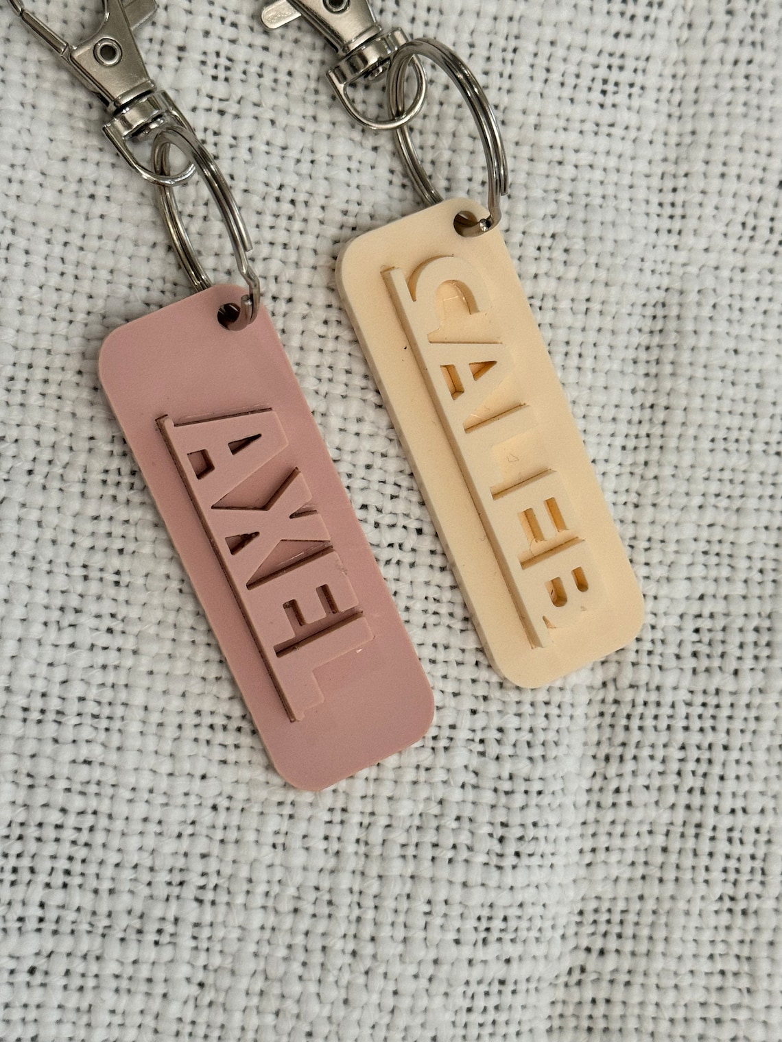 Personalized Laser Cut Acrylic Key Chain With Ring - Etsy
