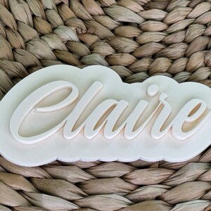 Personalized Laser Cut Acrylic Bag Tags - Etsy