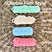 Personalized Laser Cut Acrylic Bag Tags - Etsy