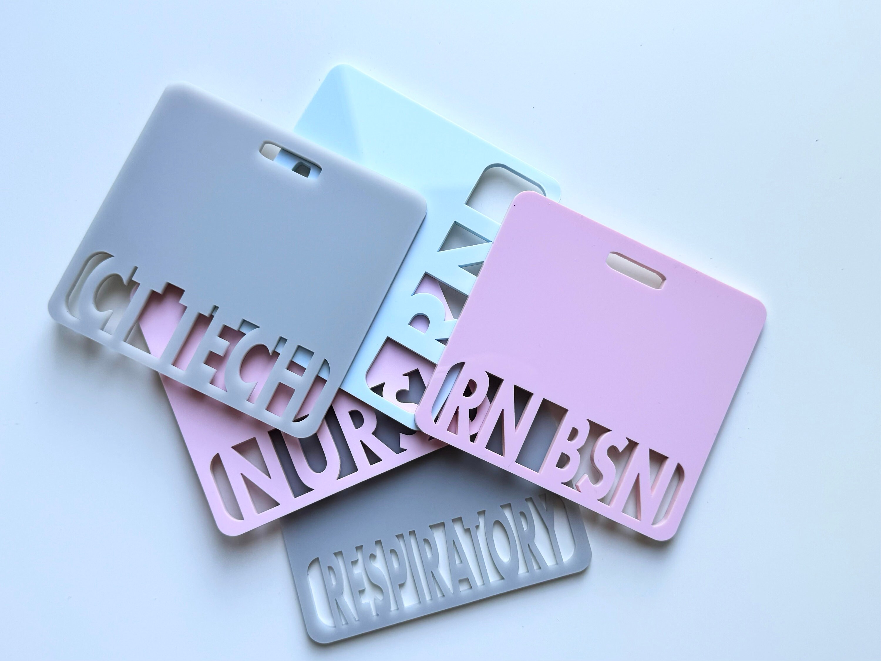 Badge Buddy Work ID Card / Healthcare / Nurse / Lab Tech / NICU ...