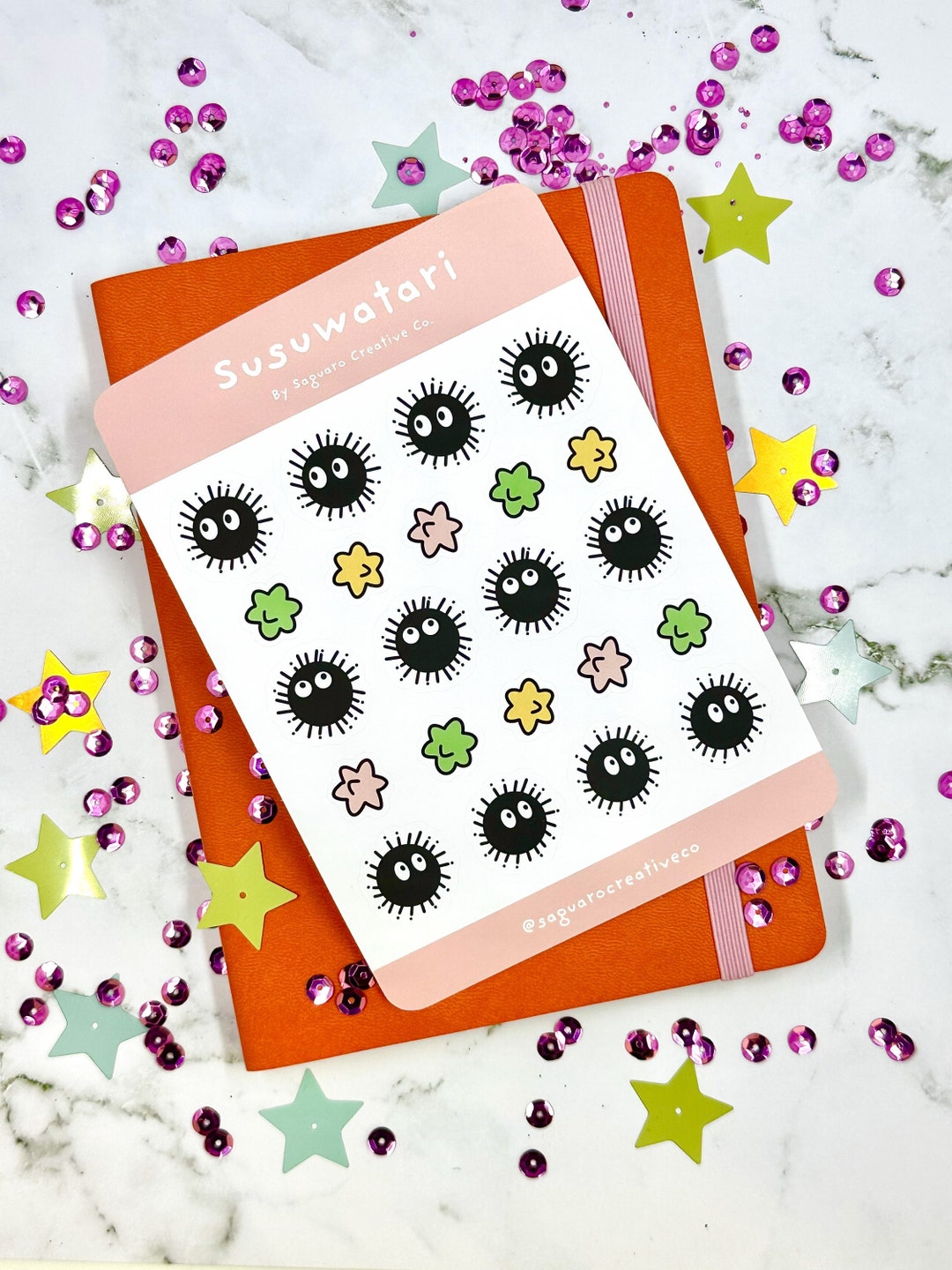 Susuwatari Soot Sprite Sticker Sheet / Sticker Sheet for Planner ...