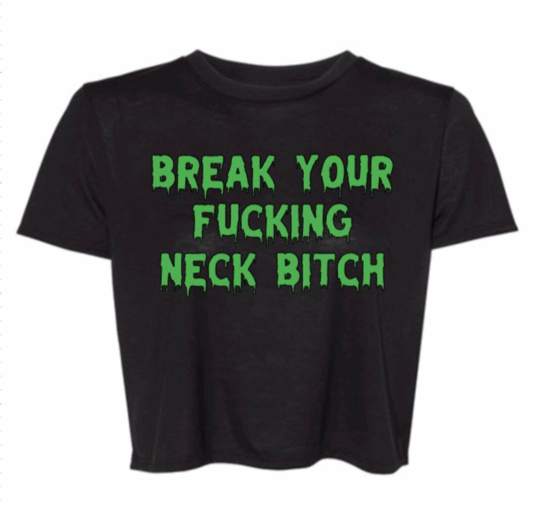 Break Your F Neck Bi Tee - Etsy