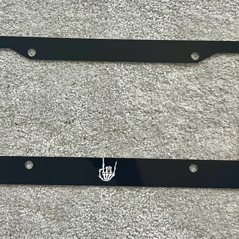 License Plate Covers Punk - Etsy