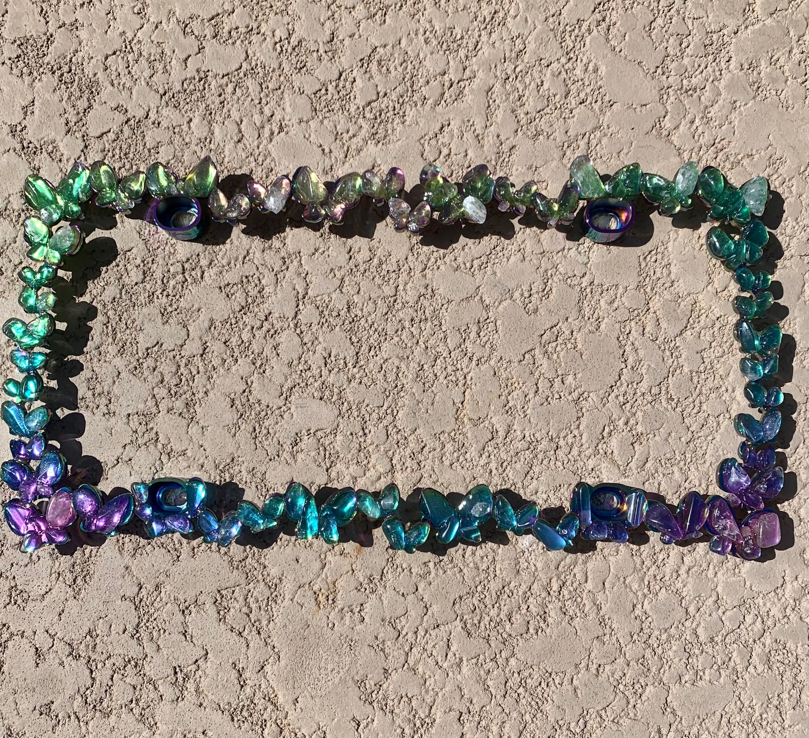 Butterfly License Plate Frame Butterfly Blinged Out License Plate Frame ...