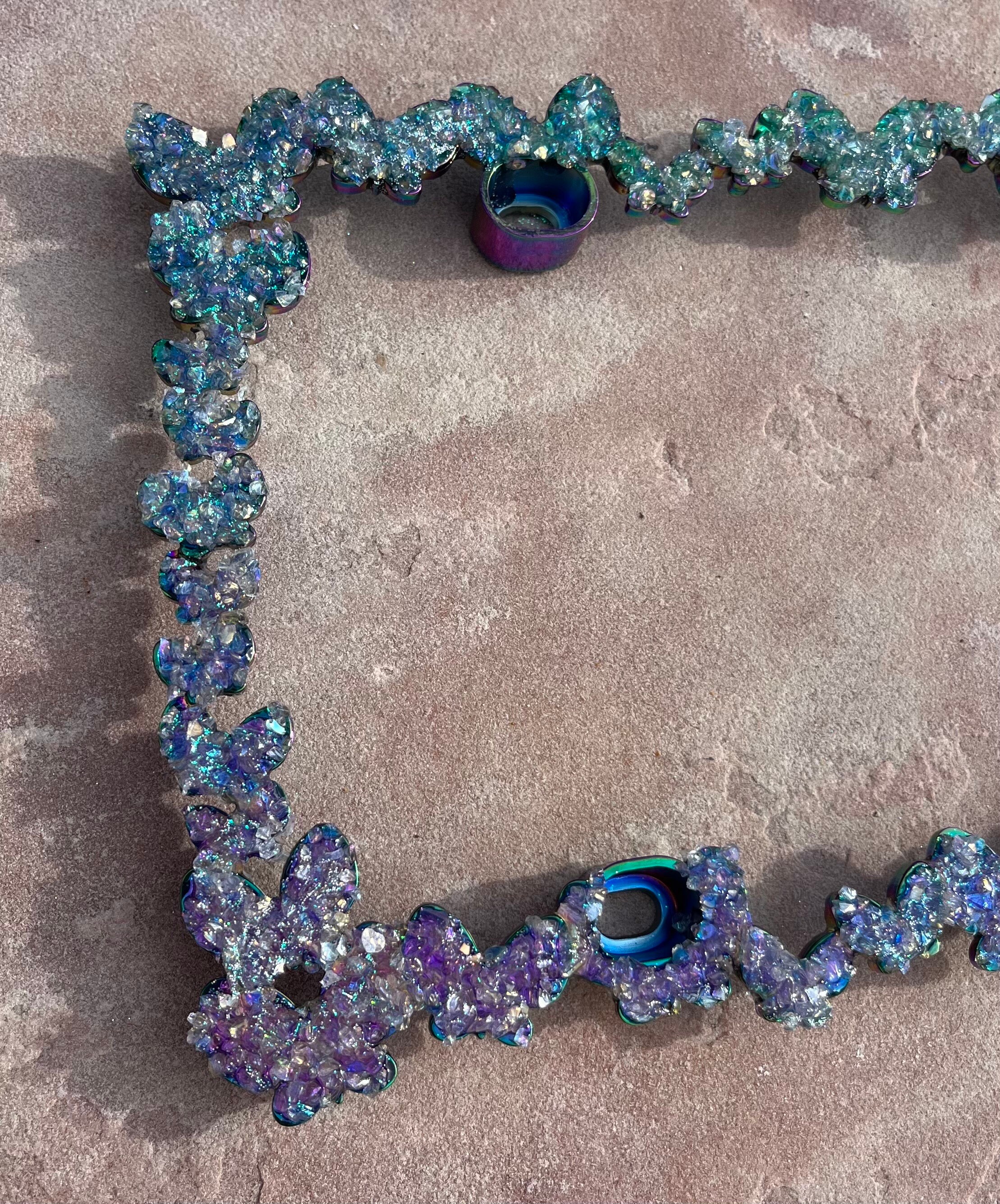 Butterfly License Plate Frame Butterfly Blinged Out License - Etsy