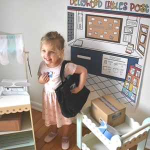 Post Office Pretend Play, Pretend Play Printables, Digital Pretend Play ...