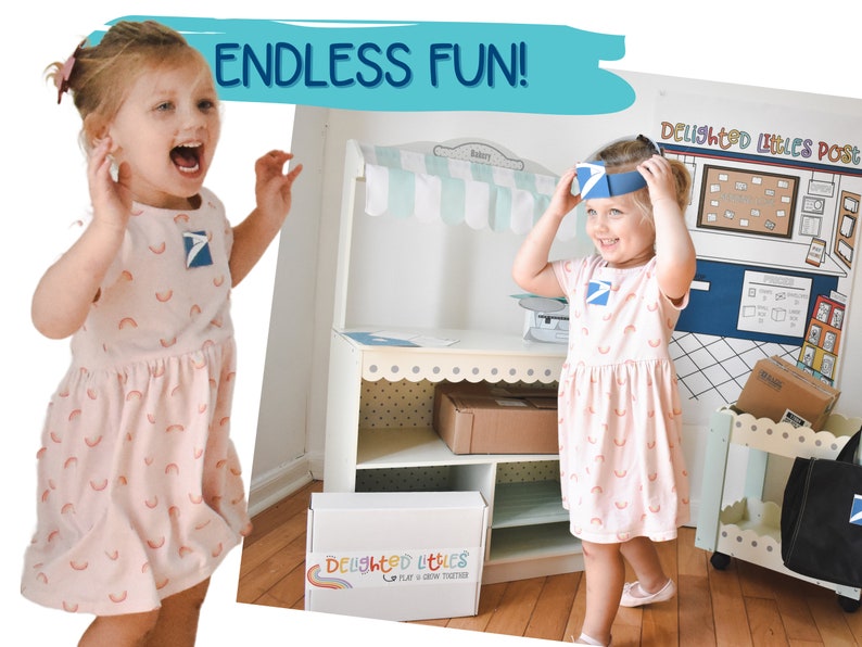 Post Office Pretend Play, Pretend Play Printables, Digital Pretend Play ...