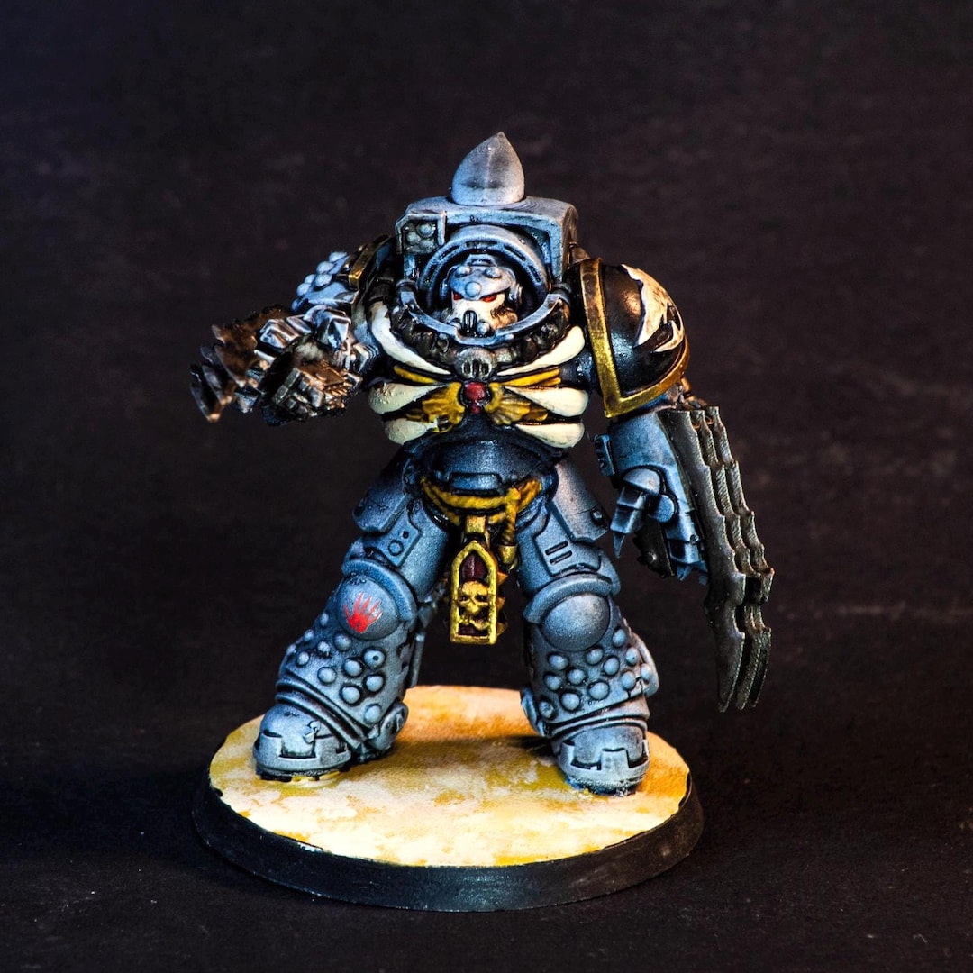 Primaris Void Shark Terminator Tyberos the Red Wake - Etsy