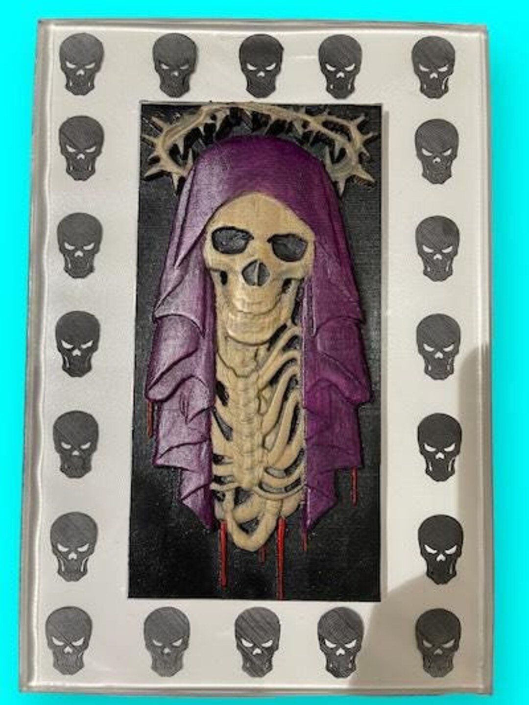 Carved Skeleton With Shroud - Etsy