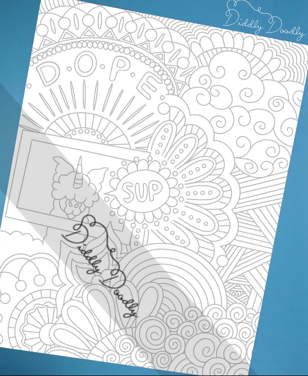 Tracing Pages, Diddly Doodly, Coloring Pages, Adult Coloring ...