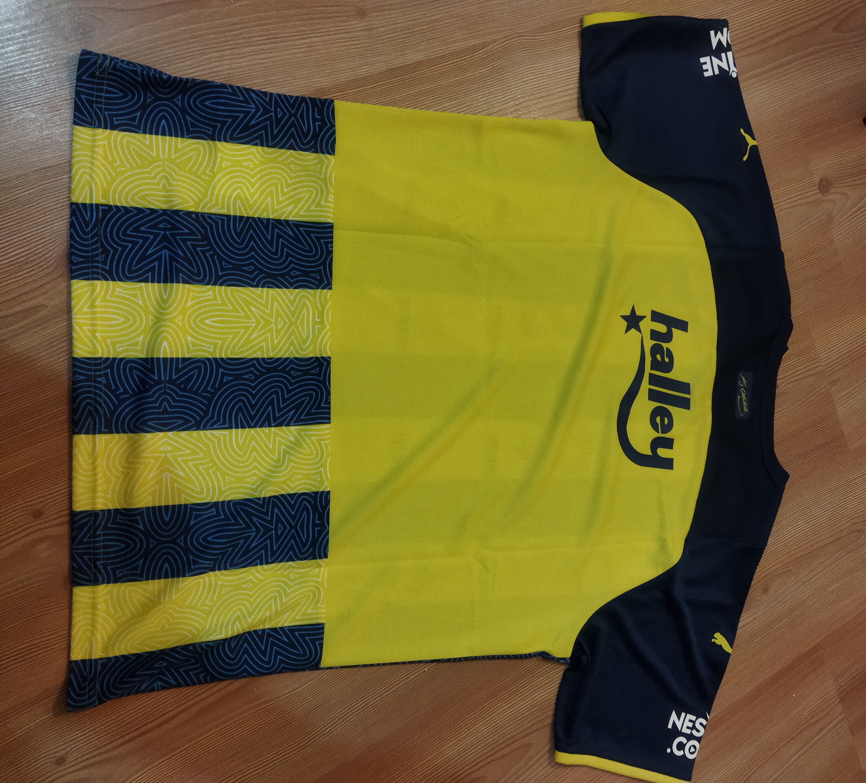 Fenerbahce 21/22 Jersey Fenerbahçe İmzalı Forma Fenerbahce Signed the ...