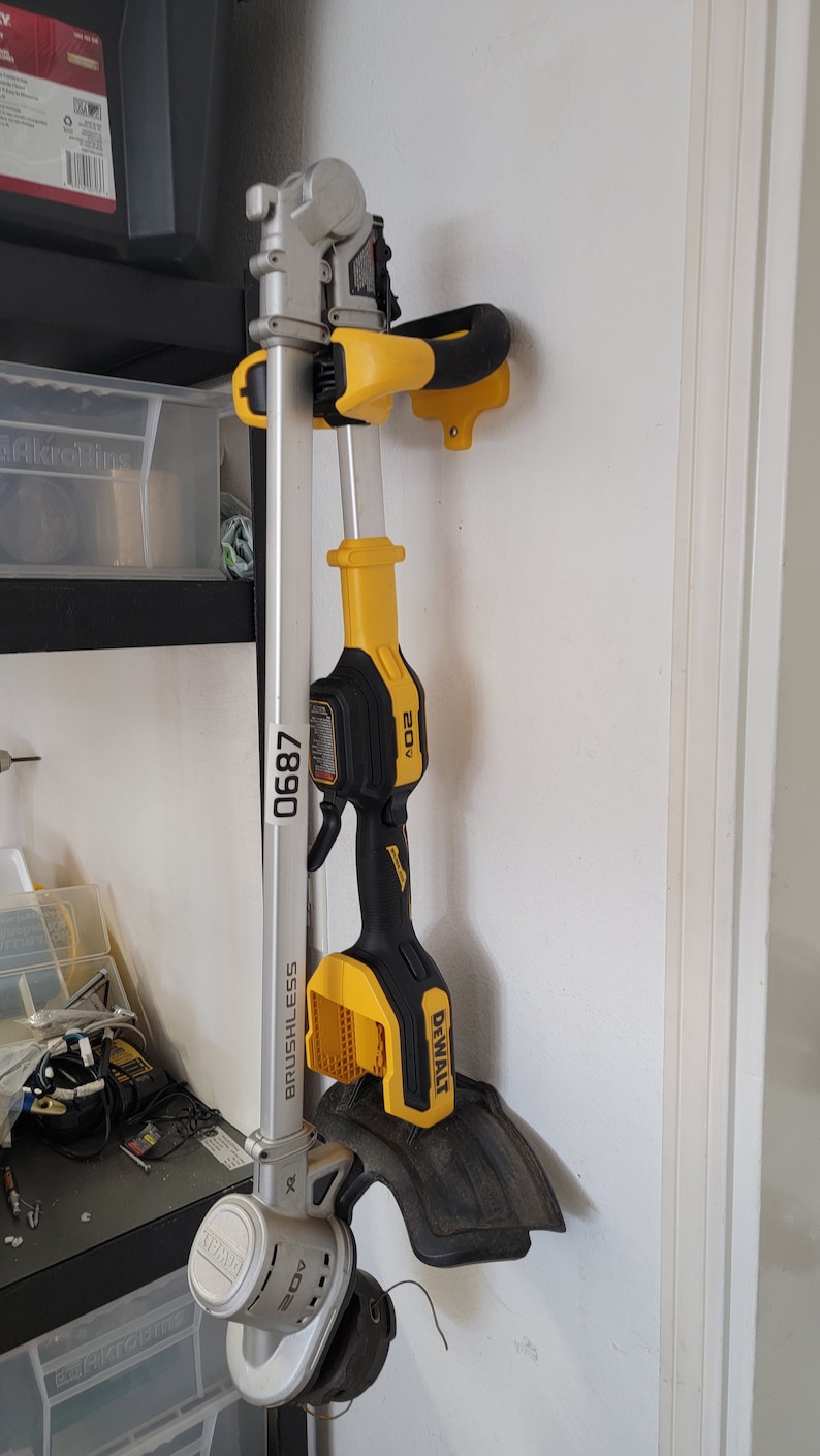 DEWALT String Trimmer Wall Mount Hanger DCST970, DCST972, DCST920 ...