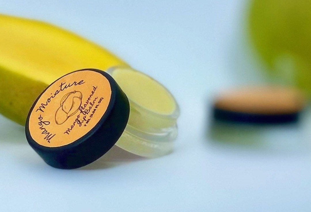 Mango Moisture Mango Flavored Lip Balm With Mango Butter For Dry Chapped Lips Etsy