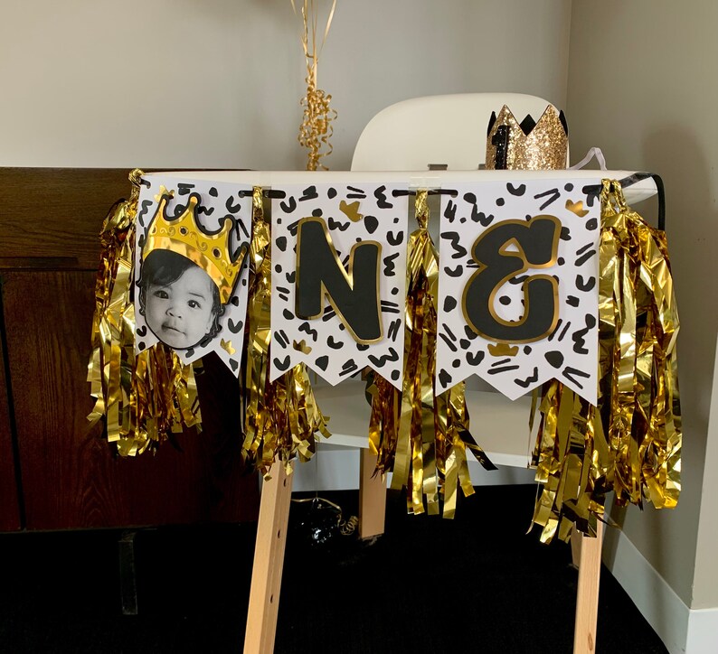 Notorious BIG One Highchair First Birthday Banner - Etsy