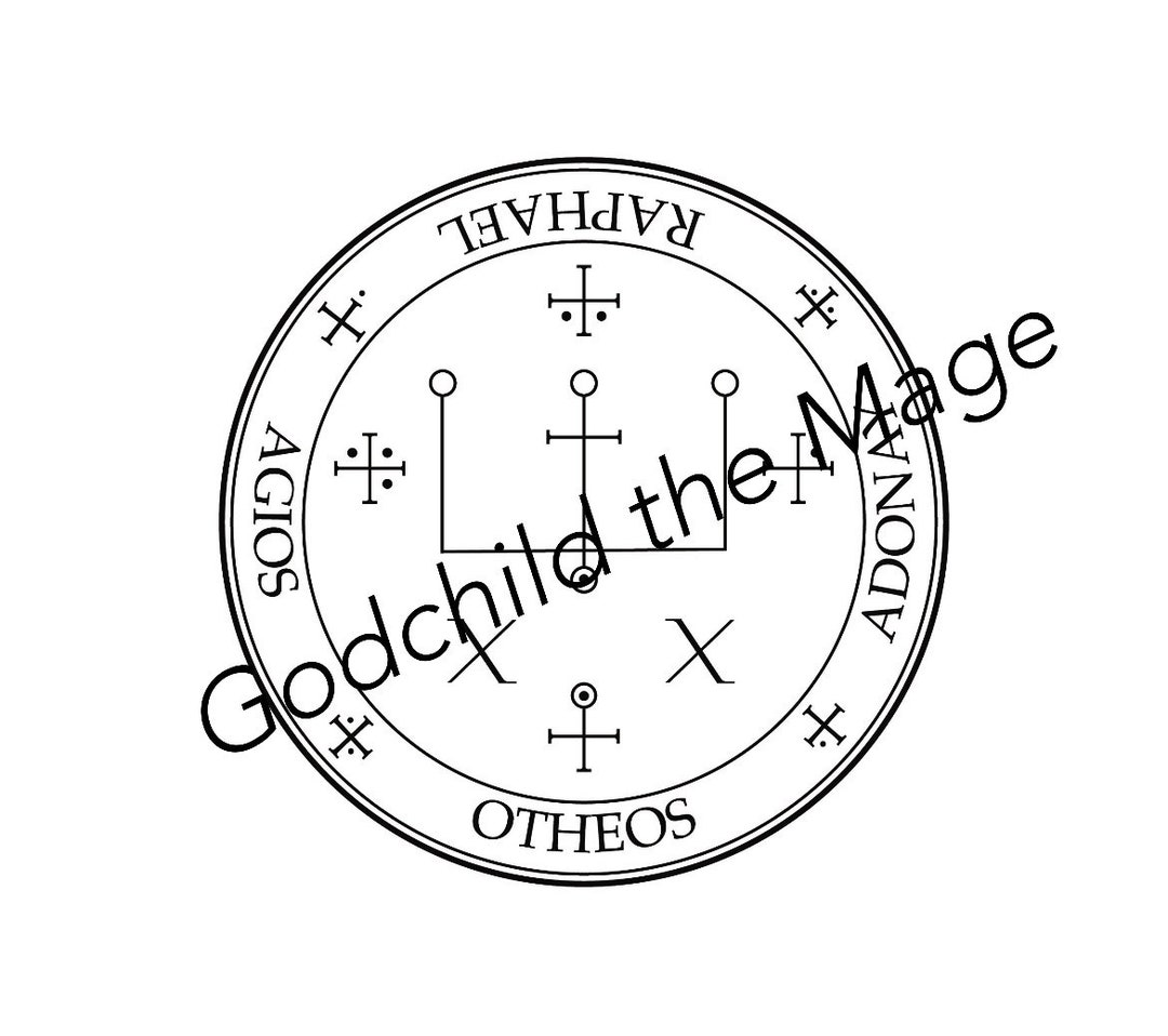 Archangel Raphael Vector - Etsy