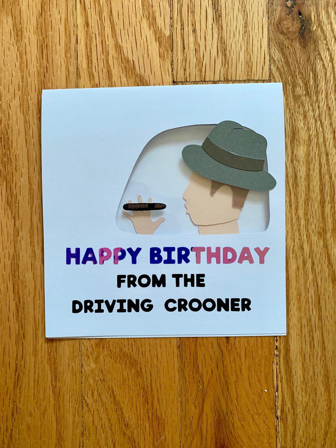 Driving Crooner Birthday, ITYSL Inspired Card - Etsy