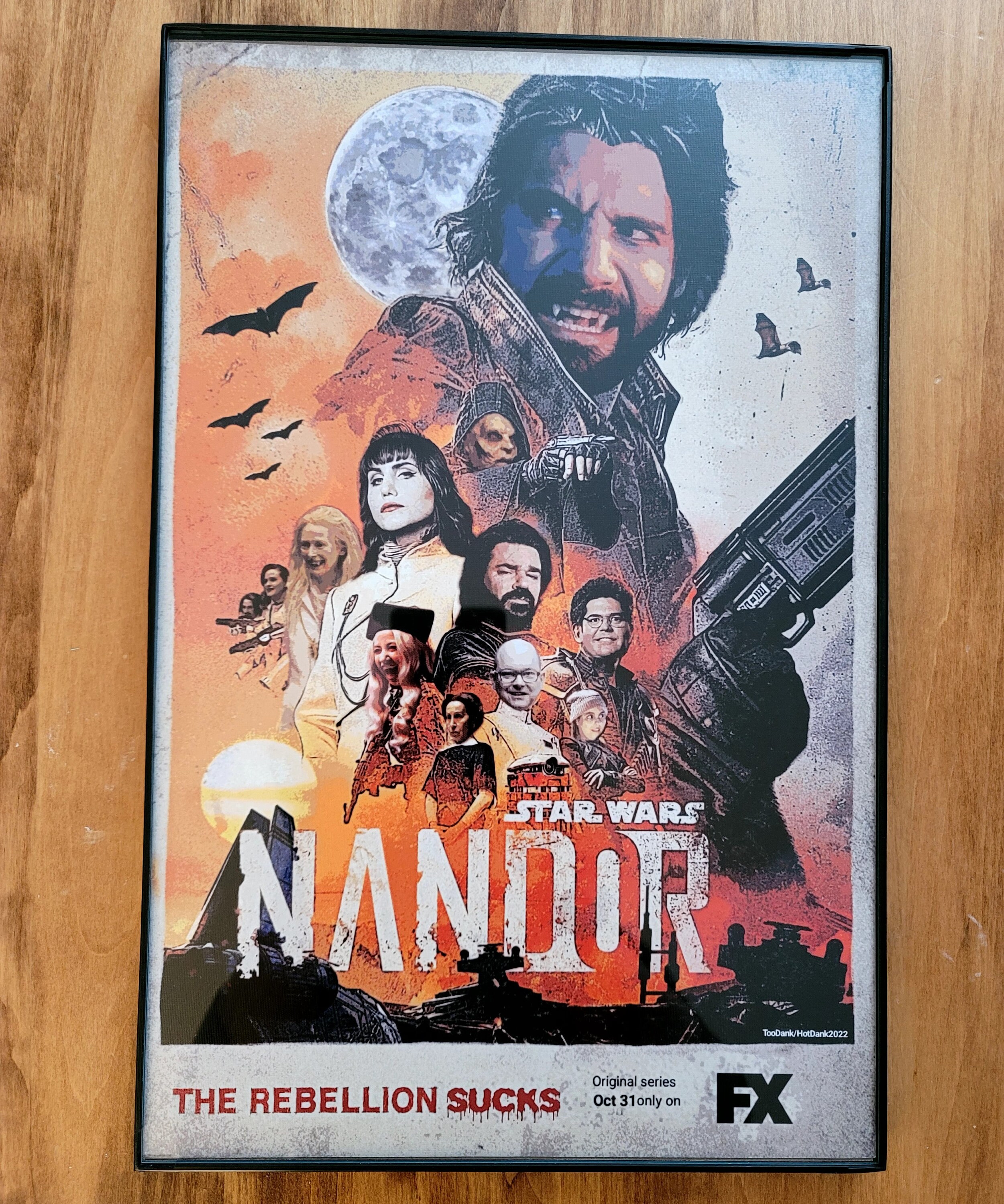 Nandor Andor Poster Star Wars What We Do in the Shadows Mashup - Etsy