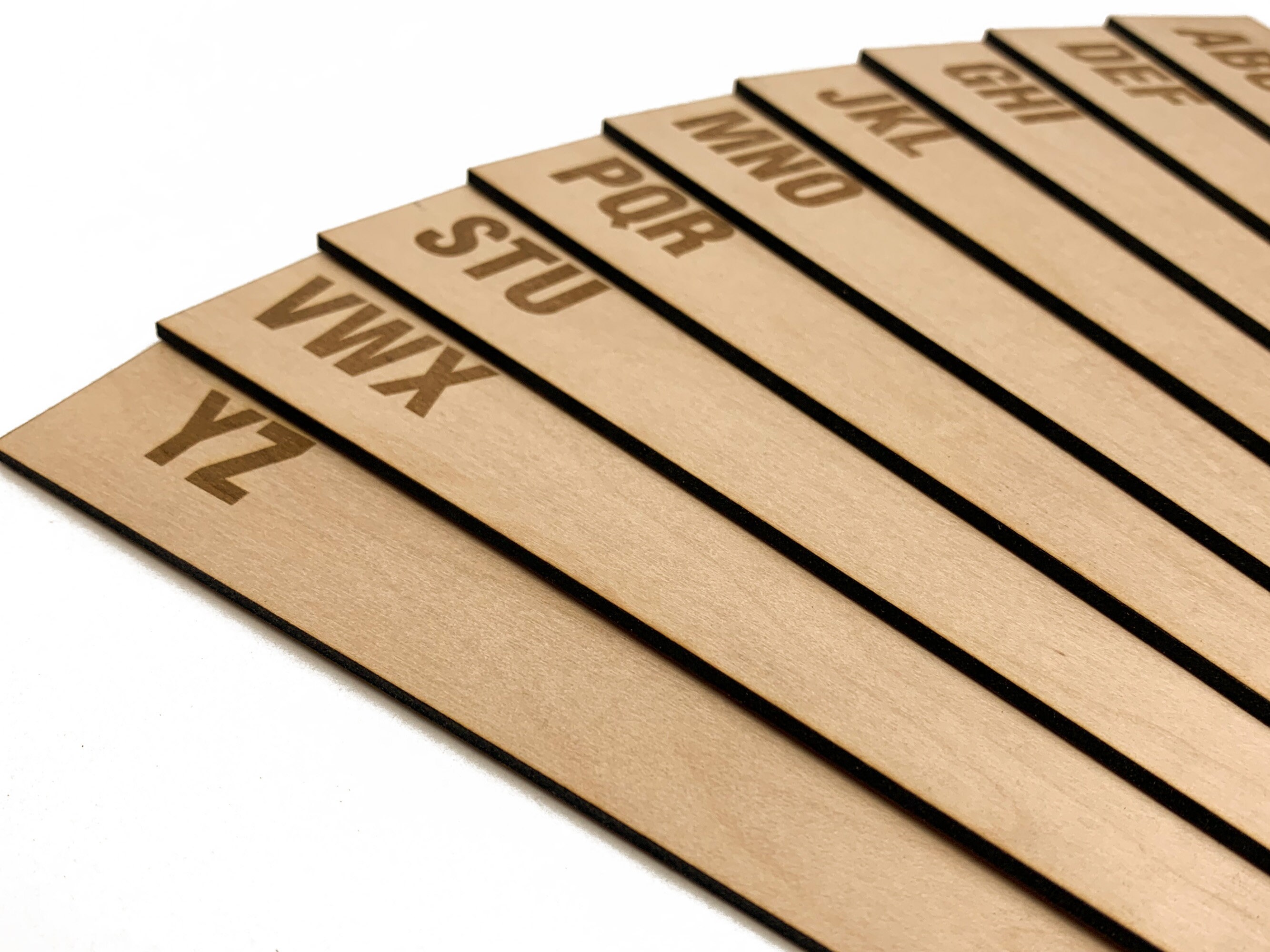 Album Divider, Custom Record Divider, Music Separator, Alphabetical ...