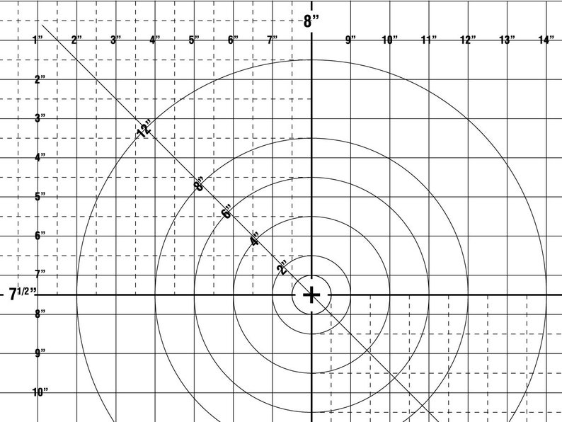Xtool D1 Pro Basic Spoil Board 16in X 15in Basic and Circular Grid ...