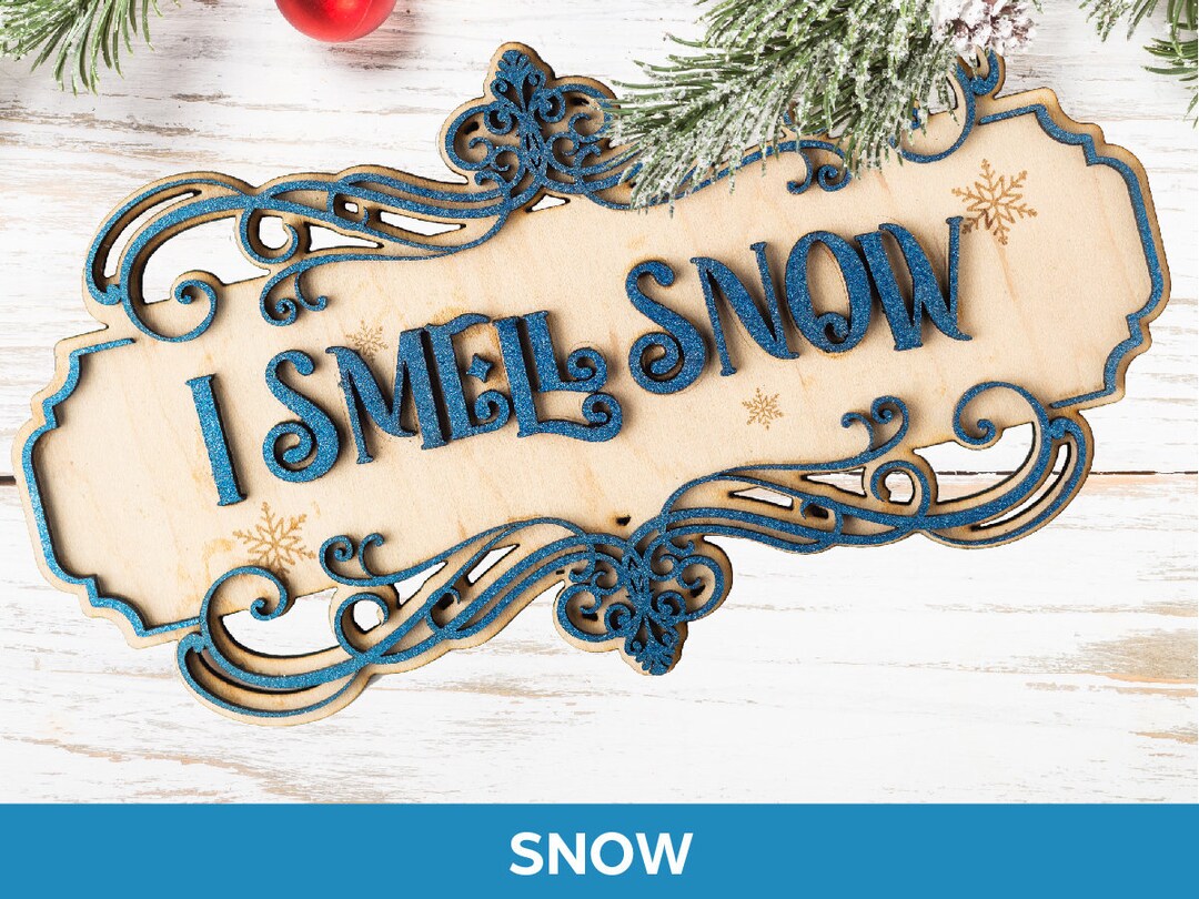 Snow Winter Holiday Sign Winter Style Decoration Gilmore - Etsy