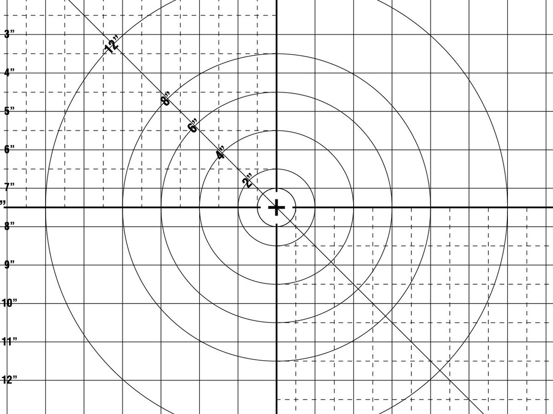 Xtool D1 Pro Basic Spoil Board 16in X 15in Basic and Circular Grid ...