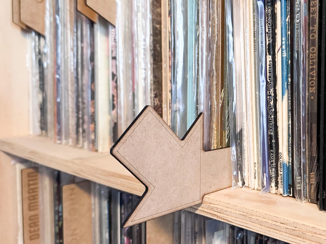 Vinyl Record Placeholder: LP Collection Organizer, Music Lover Gift - Etsy