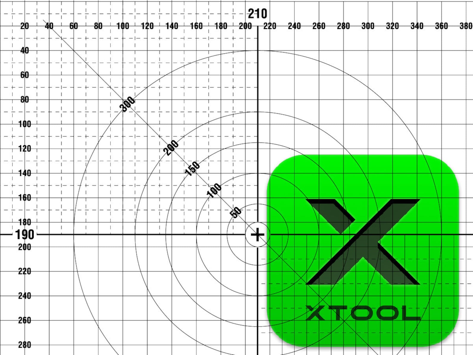 Xtool D1 Pro Basic Spoil Board 420mm X 390mm Basic and Circular Grid ...