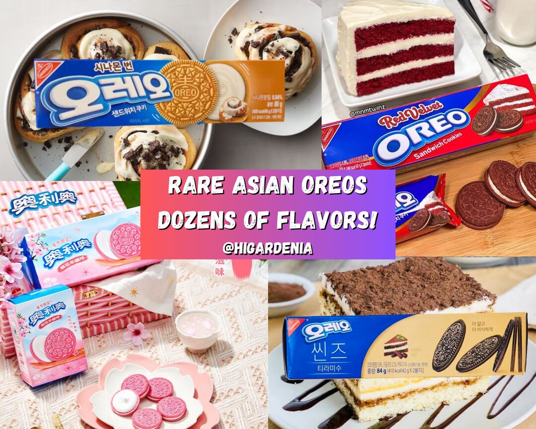Japanese Korean Cookies Oreos Ritz Chips Ahoy Exotic Flavors Asian ...