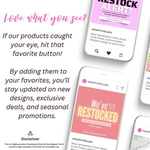 Restock Alert Animated Motion Flyer Video, Product Restocked Flyer, We ...