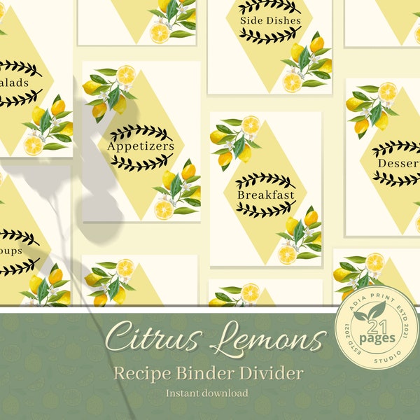 Recipe Binder - Etsy