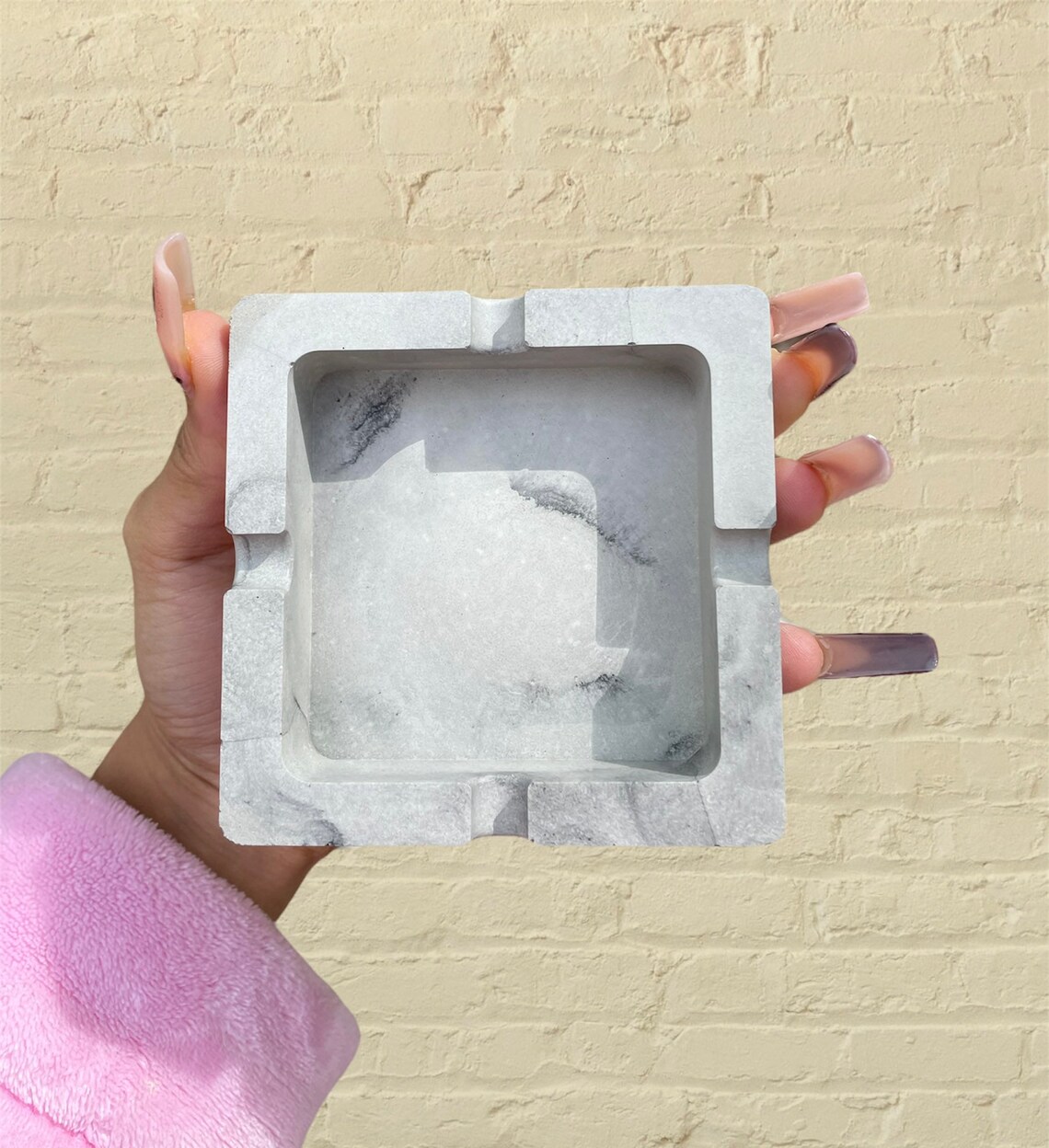 Minimalist Cement Ash Tray | Modern Concrete Tray | Jewelry Holder - Etsy