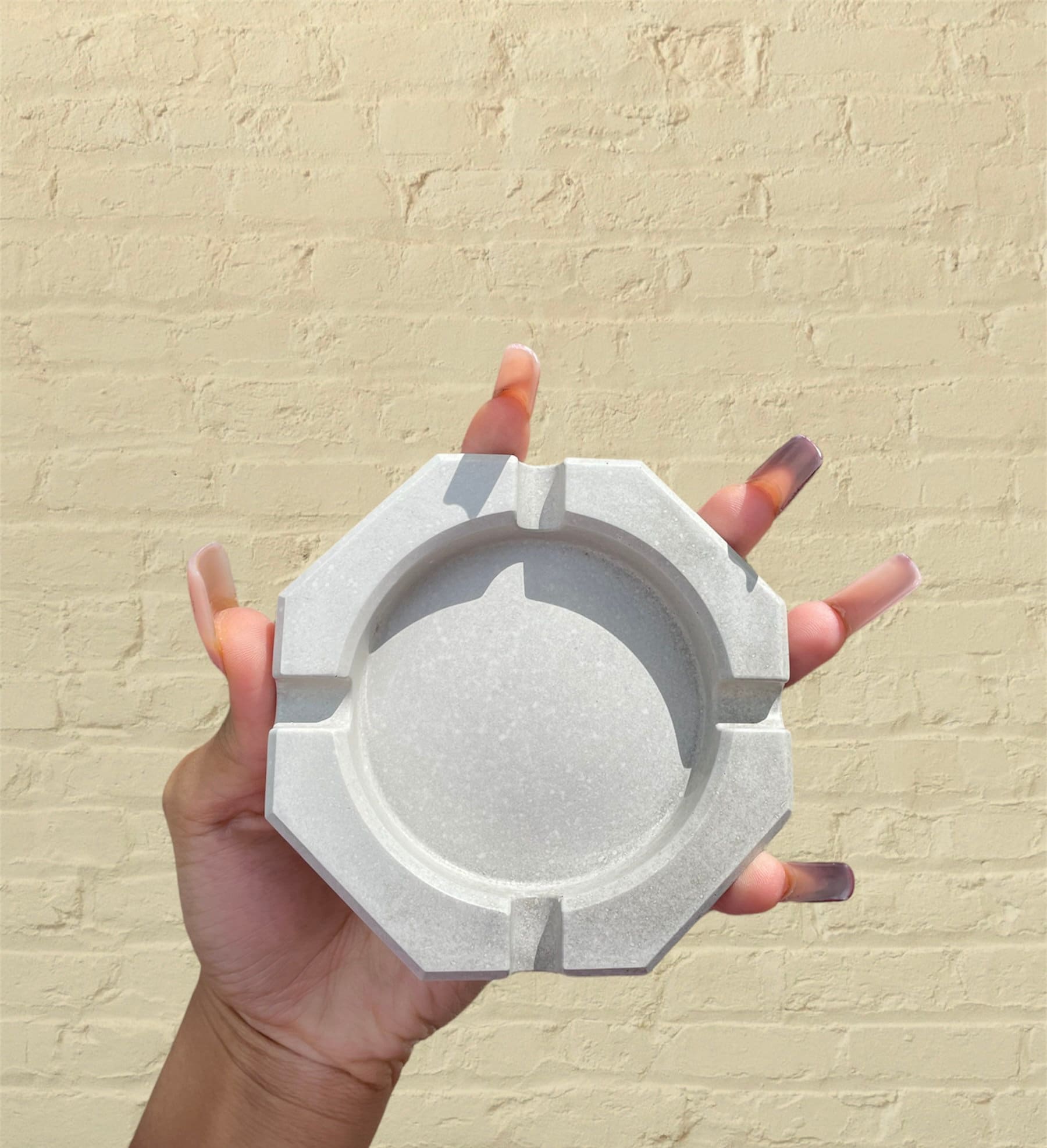 Minimalist Cement Ash Tray | Modern Concrete Tray | Jewelry Holder - Etsy