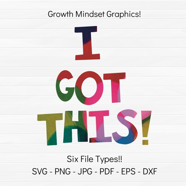 Growth Mindset Svg - Etsy